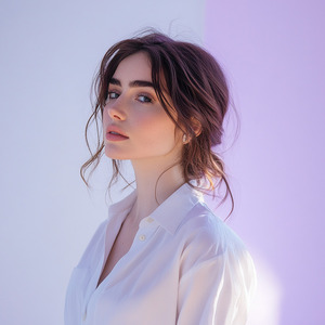 Lily Collins AI Music Generator - Lalals
