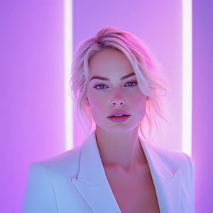 Margot Robbie AI Music Generator - Lalals